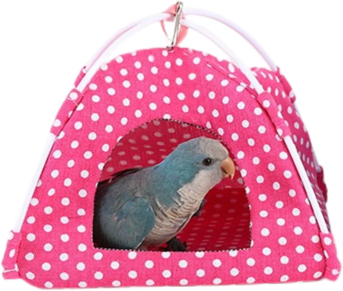 GYTY Bird Hammock Tent Nest Cozy Parrot Hanging Hut Swing for Conures ...