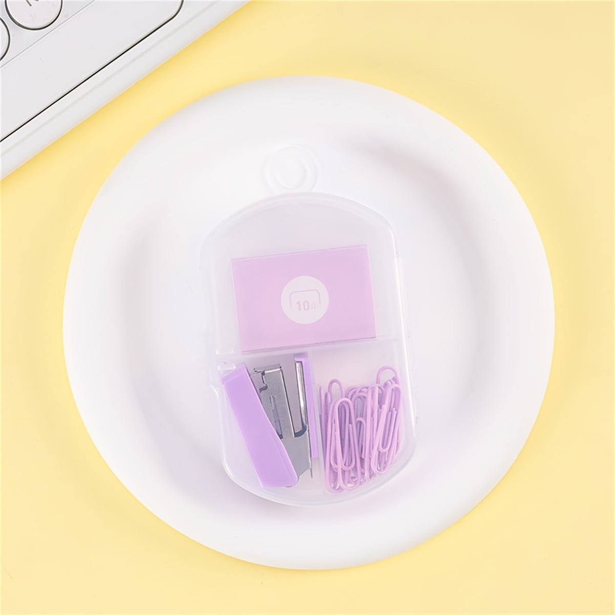 GYTY Exquisite Compact Stapler Set, Including Stapler, Paper Clips ...