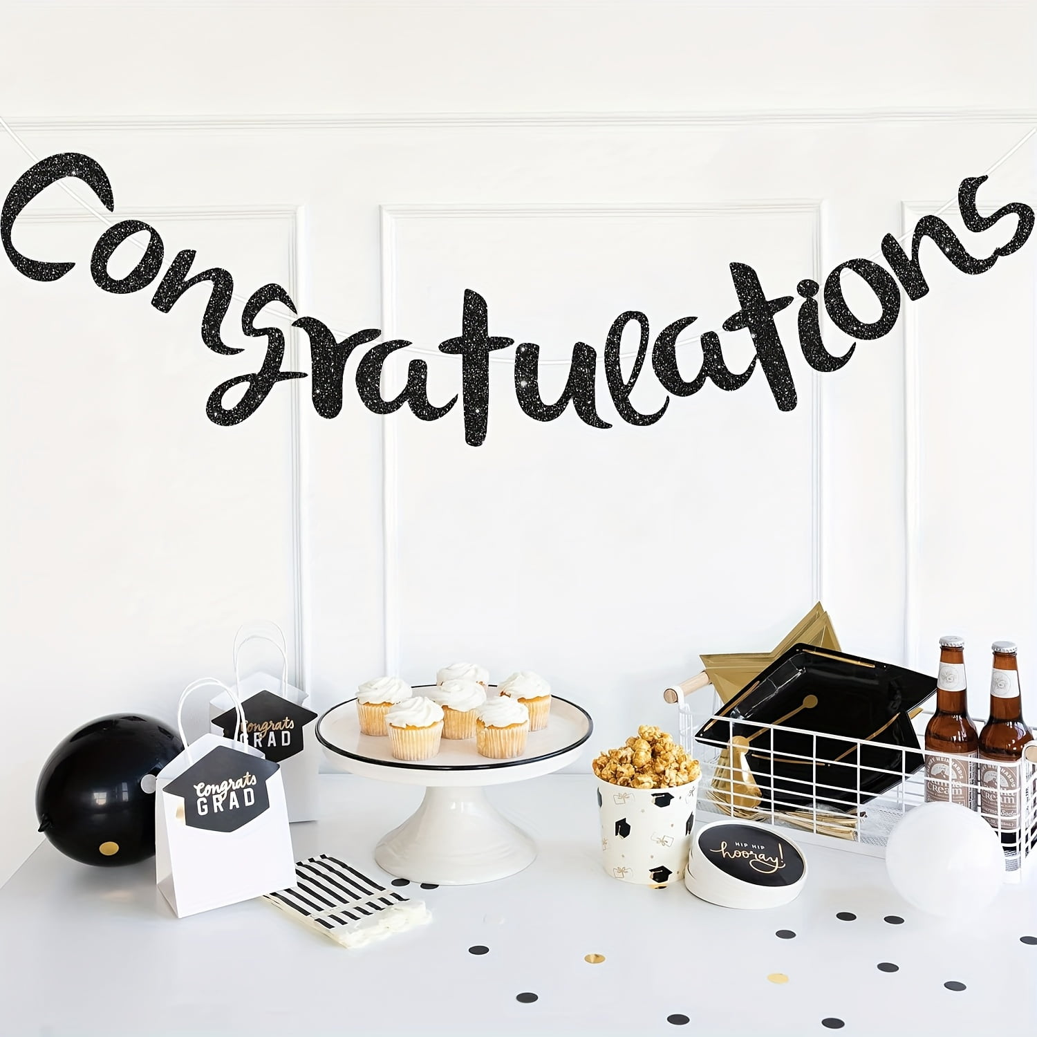 GYTY Golden Class of 2025 Graduation Theme Party Decoration Banner ...