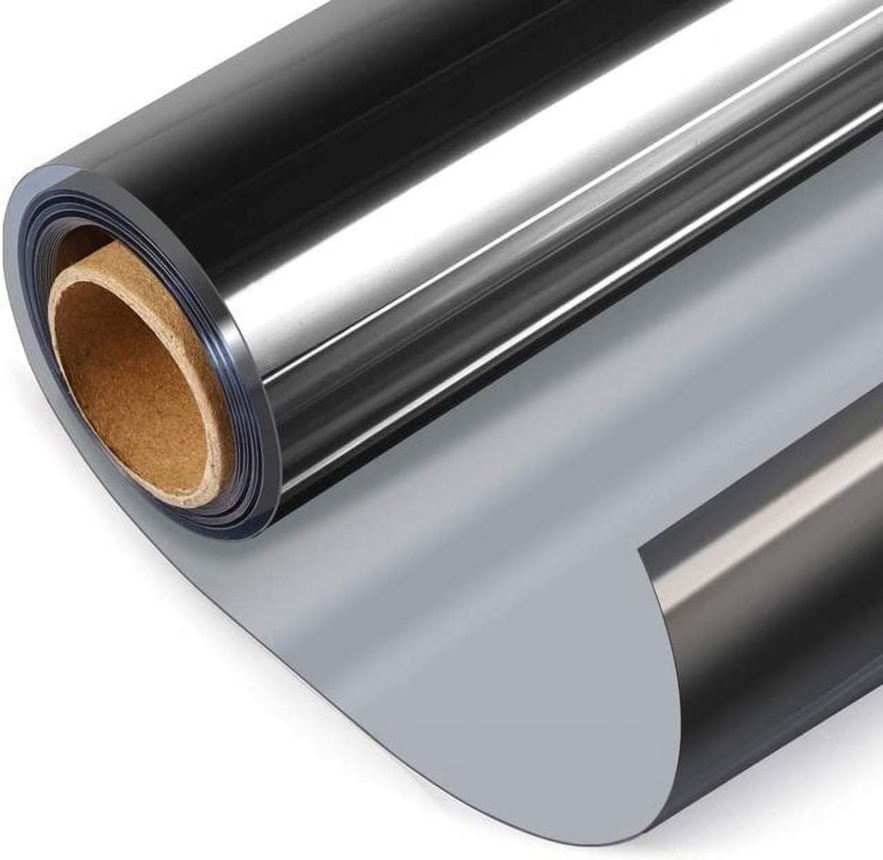 GYTY Grey Silver Sun Blocking Window Film One Way Reflective Privacy ...