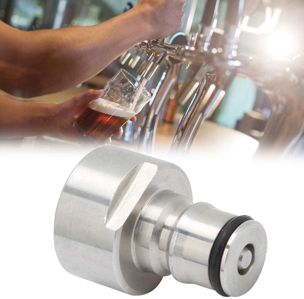 GYTY Keg Coupler Adapter, 2Pcs Stainless Steel Ball Lock Keg Coupler ...