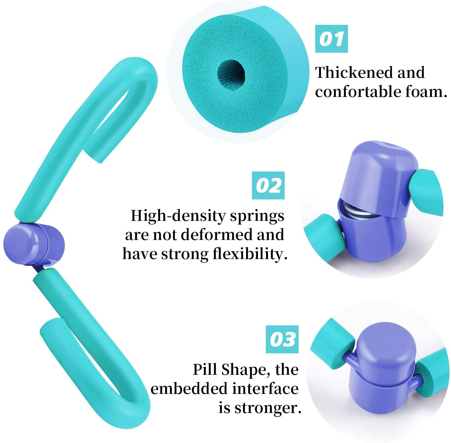 GYTY Thigh Toner & Butt, Leg, Arm Toner Thigh Trimmer Leg Exerciser ...