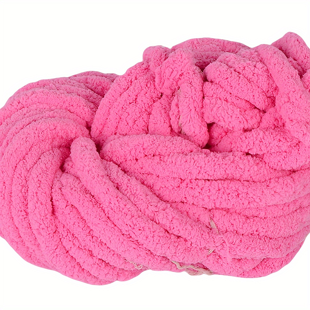 GYTY Ultra-Soft Chunky Chenille Yarn - 250g, 0.79inch Thick Icelandic ...