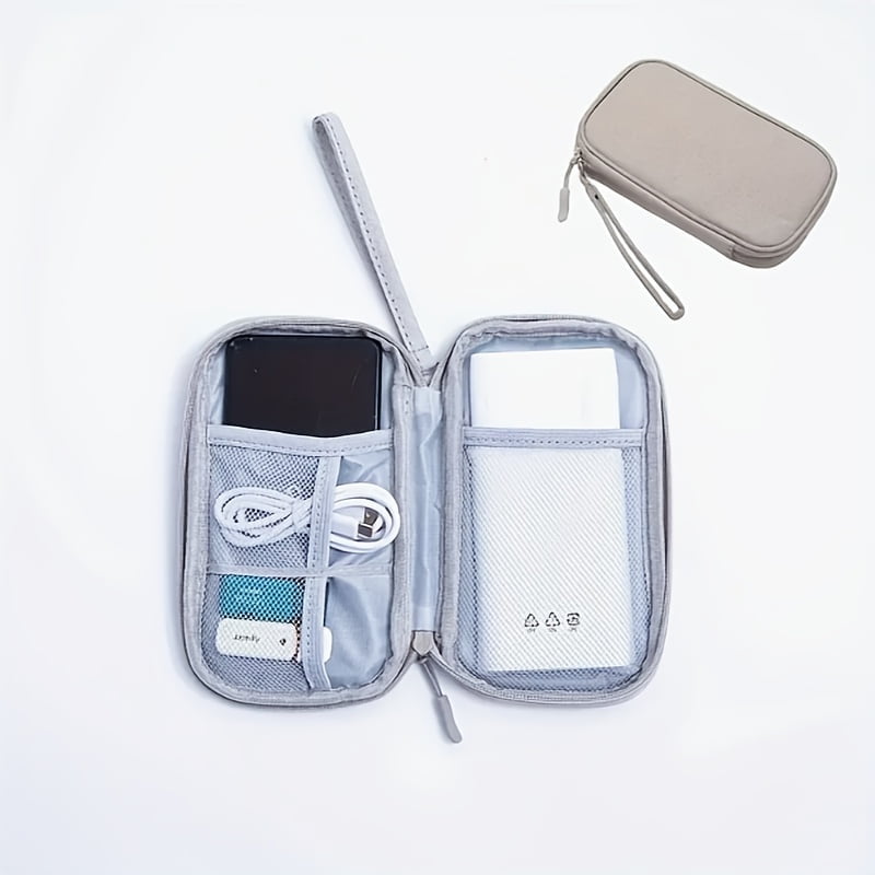 GYTY Waterproof Travel Cable Organizer Bag - Durable Polyester, Compact ...