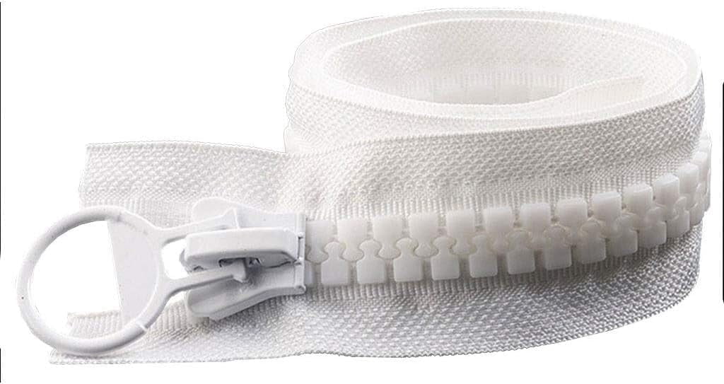 GYTY Zippers for Sewing, 1pcs 20# Extra Large Resin Zippers, 60/80/90 ...