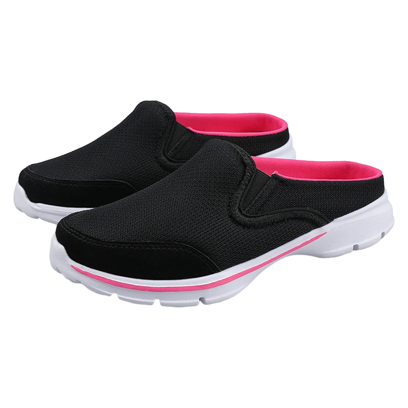 GYUJNB On Mules & Clogs for Womens Mens Light Open Back Shoes Comfort ...