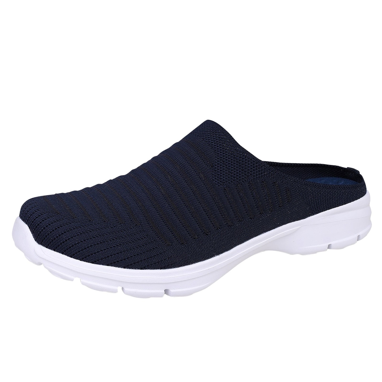 GYUJNB Women's Casual Slip on Half Shoes Breathable Arch Support ...