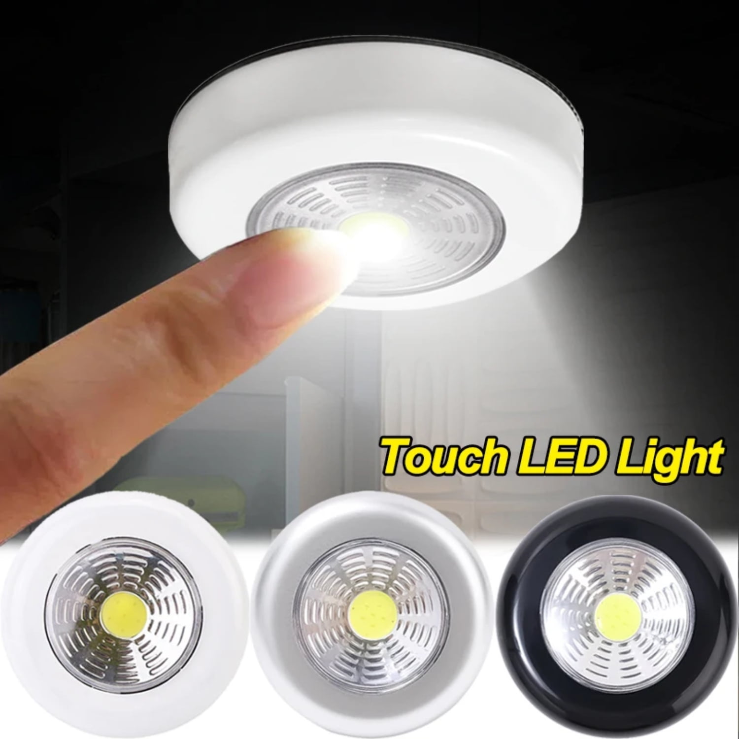 GYZ 2025 LED Night Light Wireless Wall Lamps Bedroom Kitchen Wardrobe ...