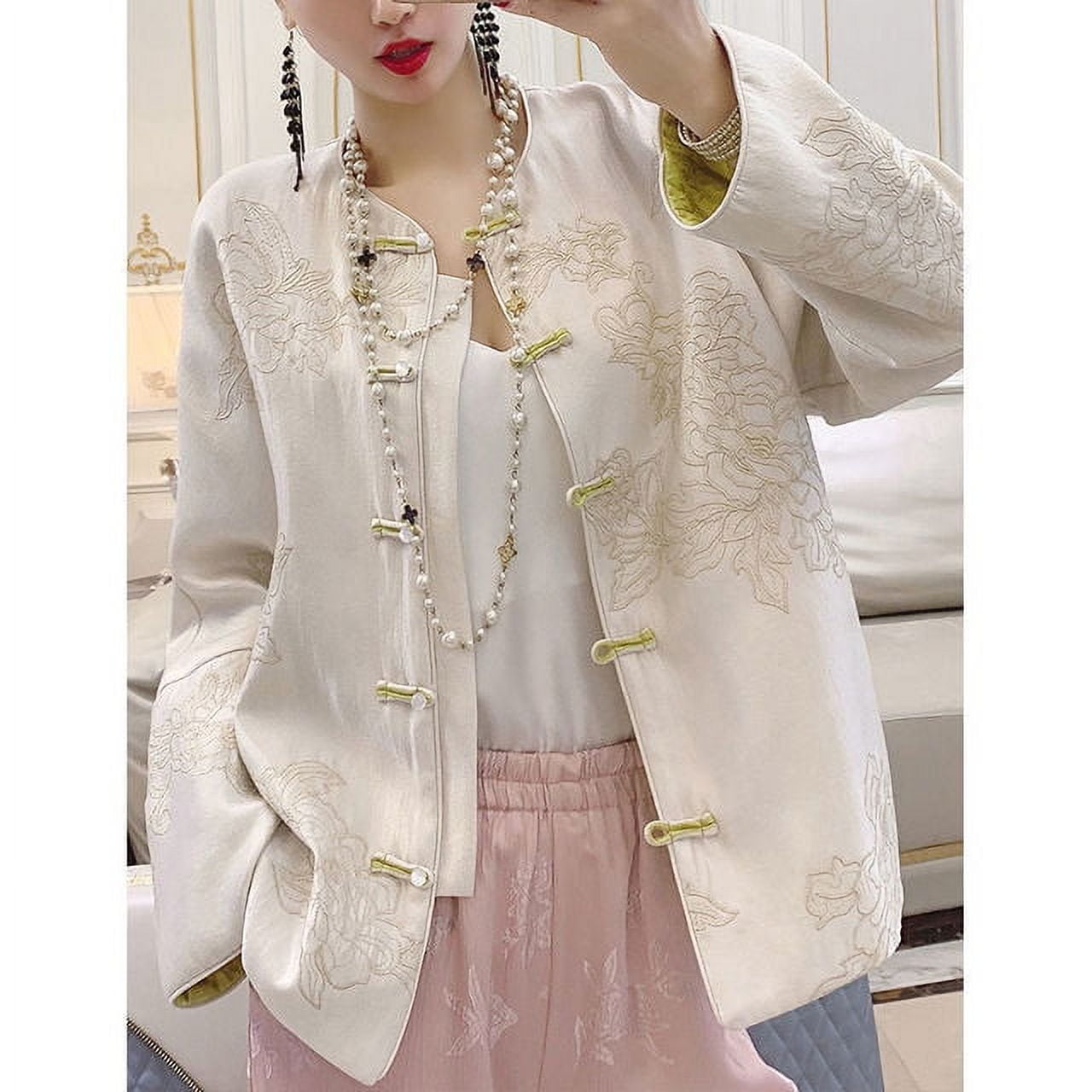 GYZ01 Chinese Style Improved Hanfu Embroidered Jacket Women 2023 Spring ...