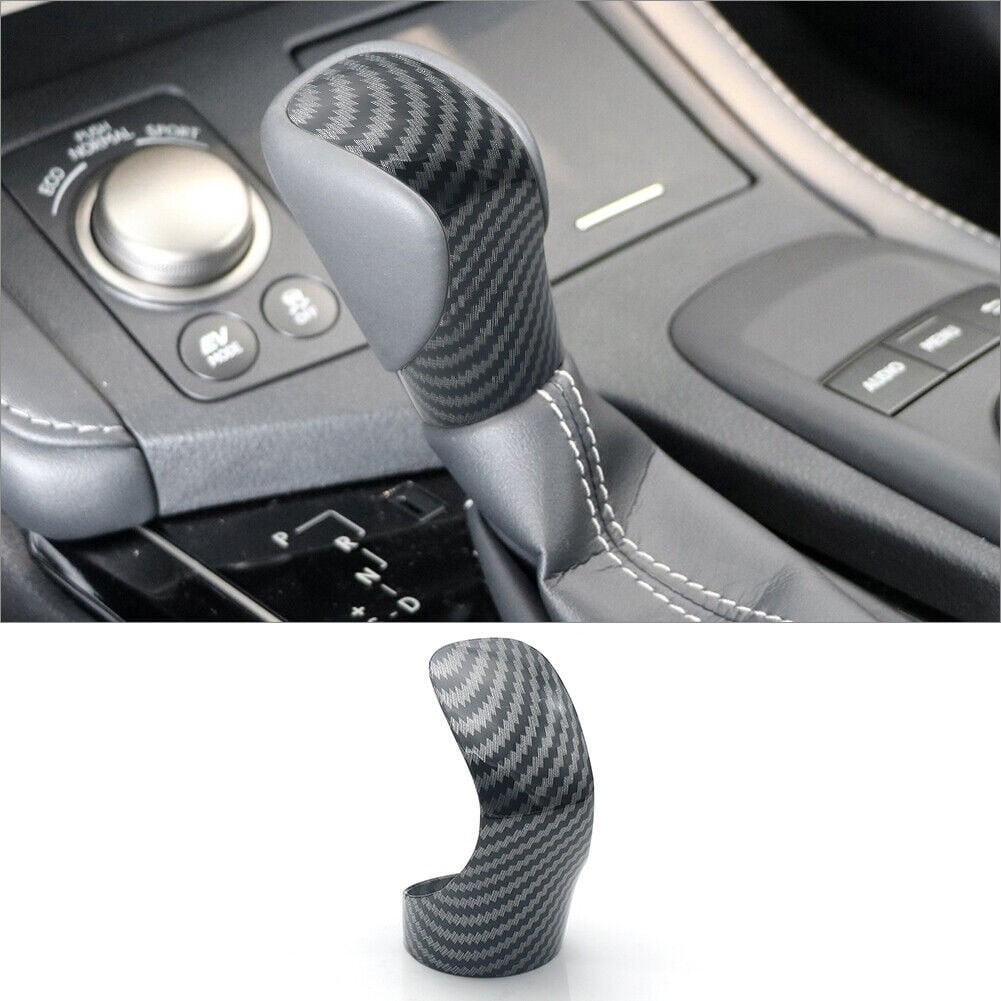 GYZEE Abs Carbon Fiber Interior Gear Shift Knob Cover Trim For Lexus Es Gs Is Rx Nx - Walmart.com
