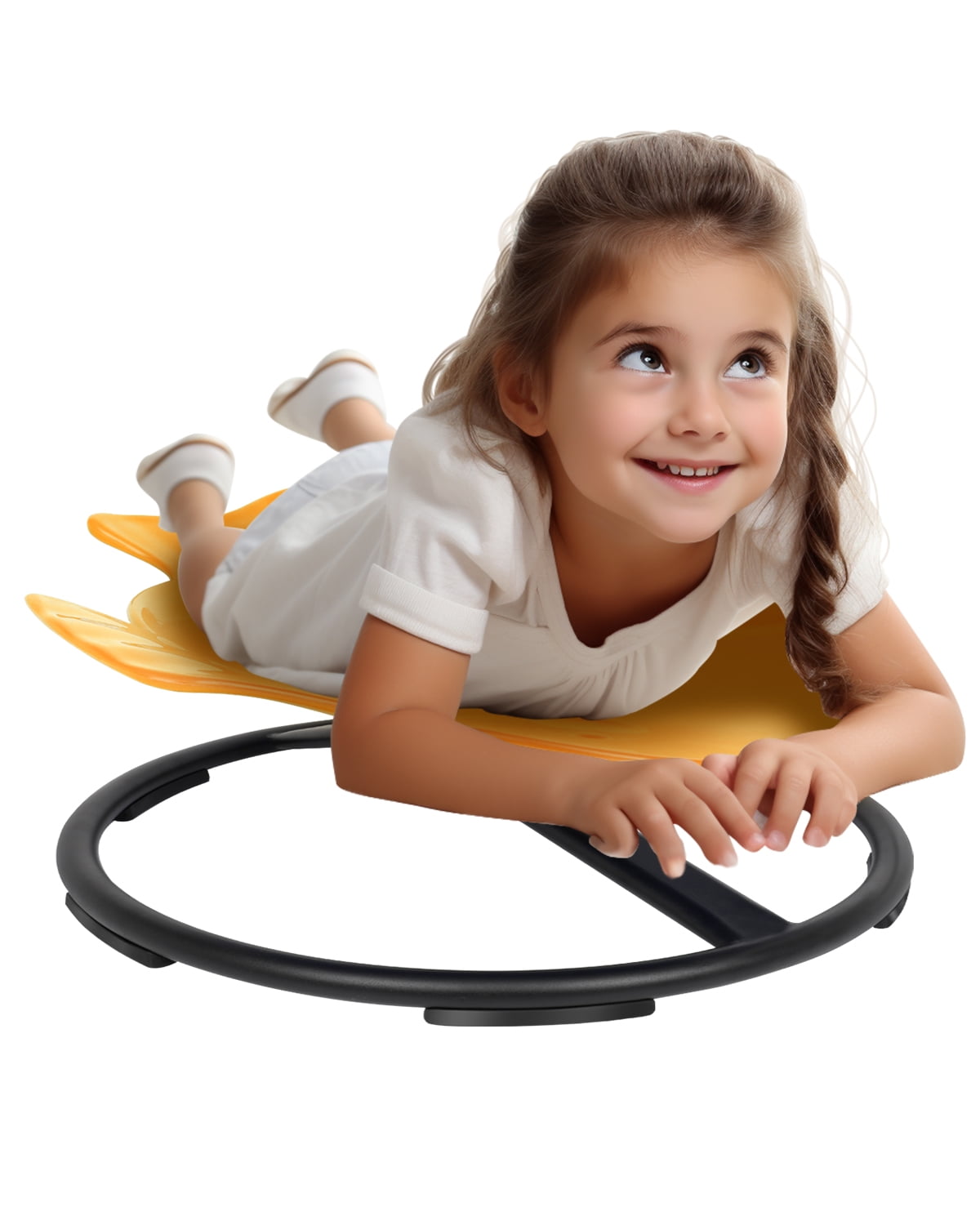 Yellow Kids Wobble Chair, Spin Swivel, Sensory & Body Coordination ...