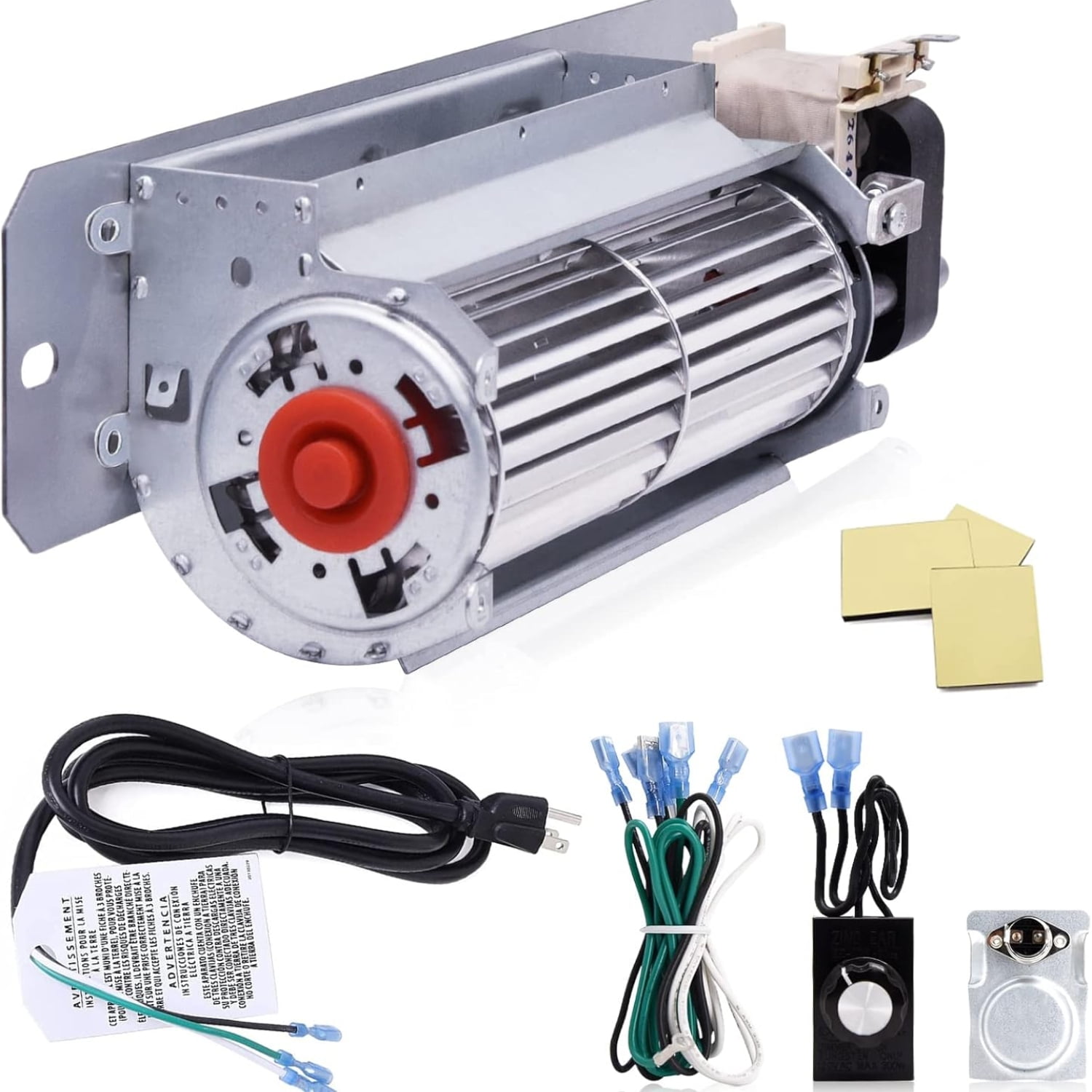 GZ550-1KT Blower Fan Kit, GZ550 GZ552 Fireplace Blower Fan Replacement ...