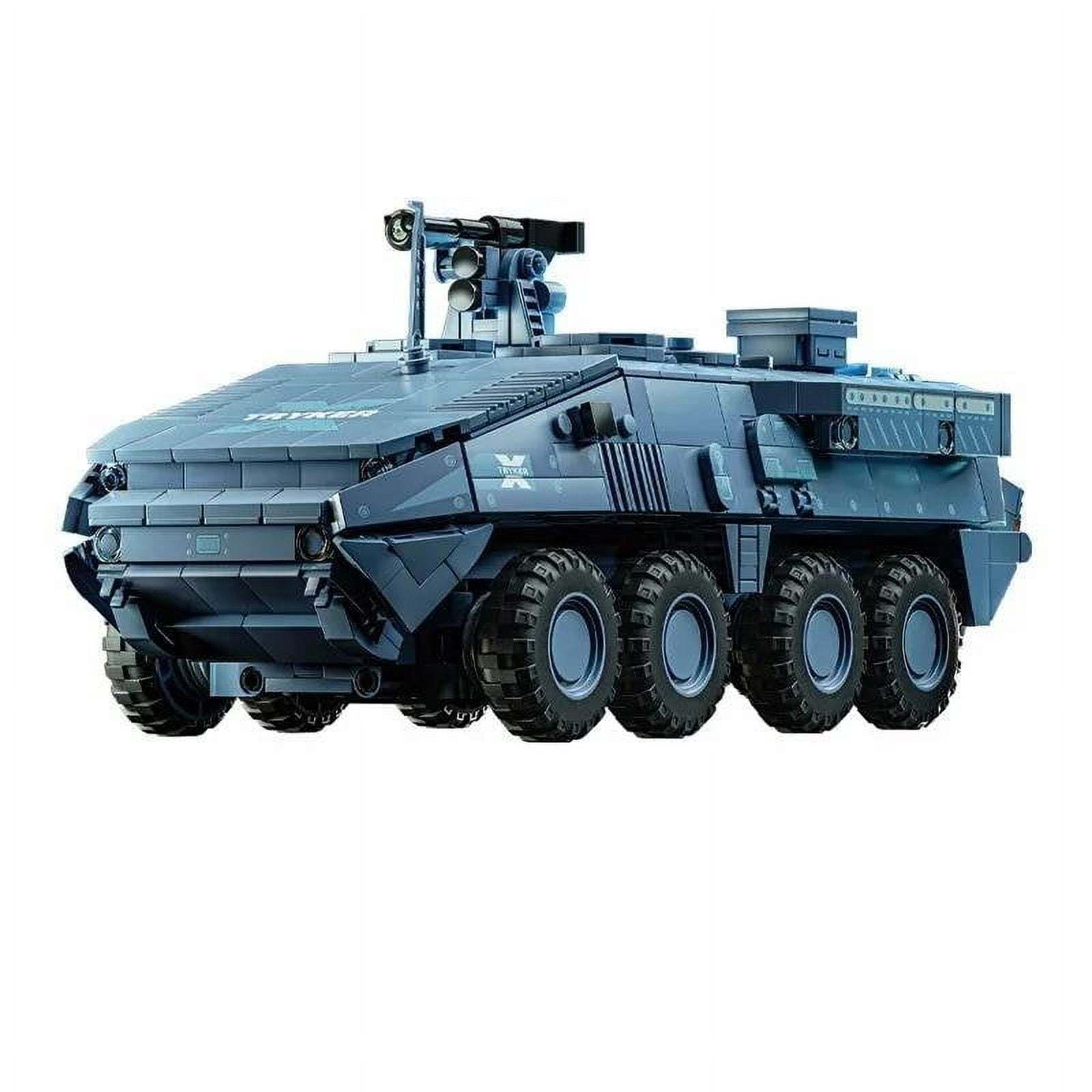 GZBrick Armored Vehicles Stryker X Tank Building Sets WW2 Military Toy ...