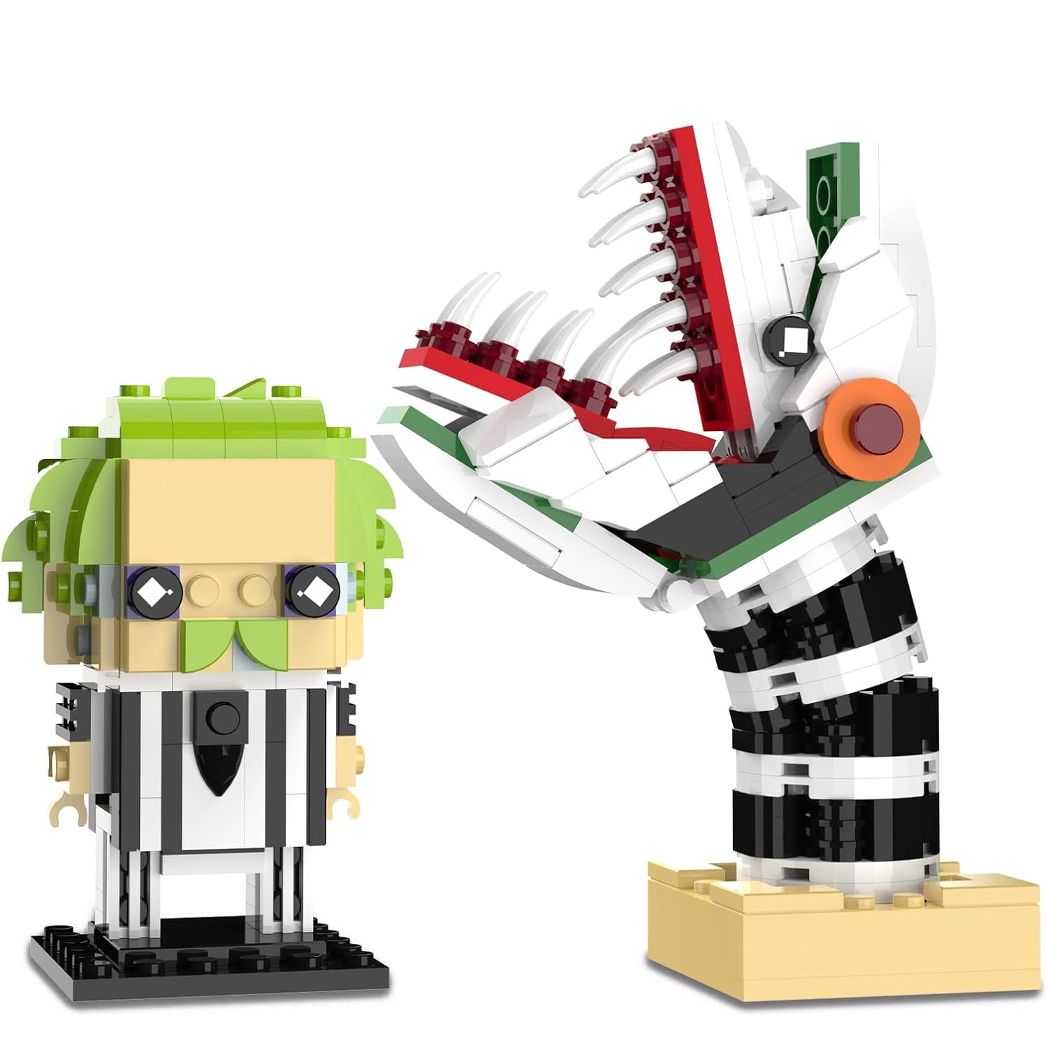 GZBrick Figure Building Sets Compatible with Lego Beetlejuice Game ...