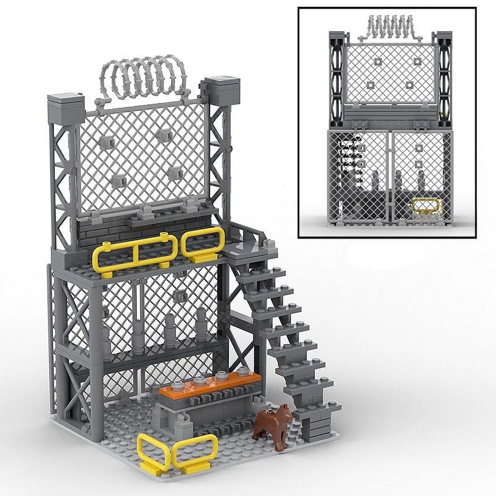 GZBrick Military Base Building Sets Army War Small Scene Armory with ...