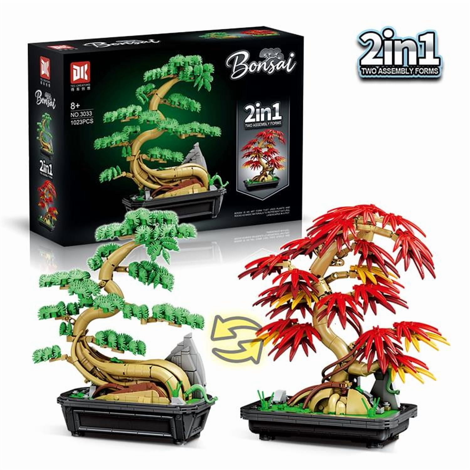 GZBricker Maple Leaf 2in1 The Pine Greeting Guests Building Block Set ...