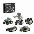 GZBricker Programming Remote Control Dual-control Robot Building Blocks ...
