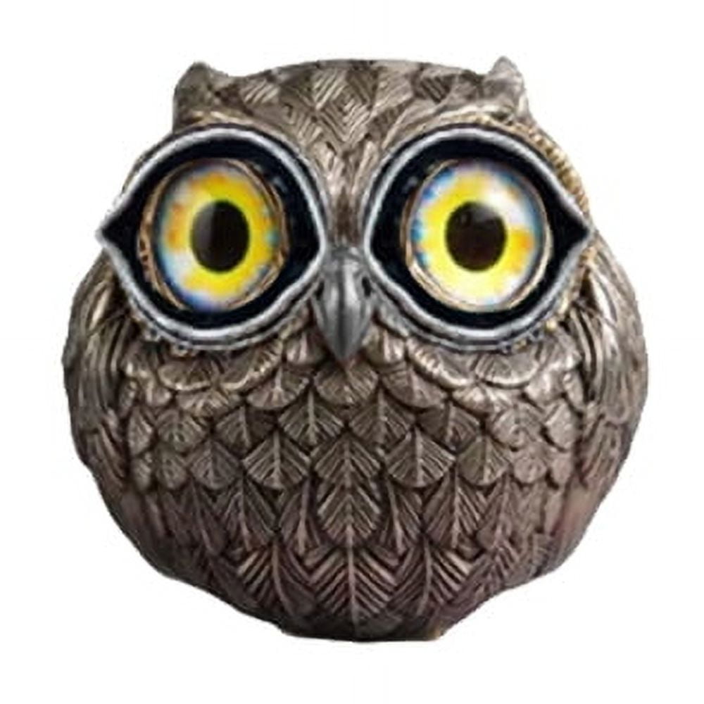 GZCW 1/3Pcs Handmade Realistic Owl Statue with Big Eyes Intricate ...
