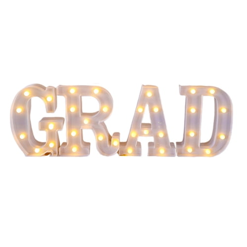 GZCW 2025 Grad Light Up Letters Class of 2025 Grad LED Letters Signs ...
