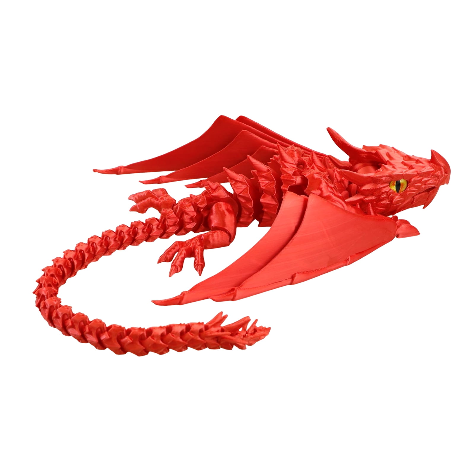GZCW 3D Printed Articulated Dragon - Fidget Toy, for Stress Relief ...