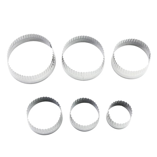 GZCW 6Pcs Heart Cookie Cutter Set Stainless Steel Star Flower Shaped ...