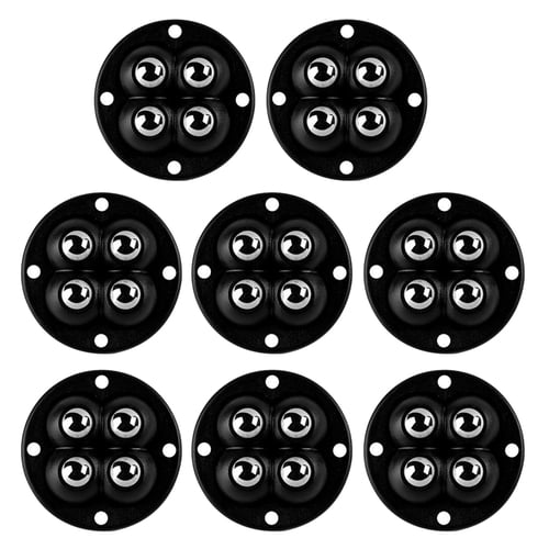 GZCW 8Pcs Furniture Sliders Caster Wheels Strong Load-bearing Stable ...
