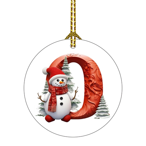GZCW Christmas Letters Ornaments A to Z Hanging Xmas Alphabet Letters ...