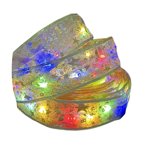 GZCW Christmas Ribbon Light Soft Glow Waterproof Bendable Design ...