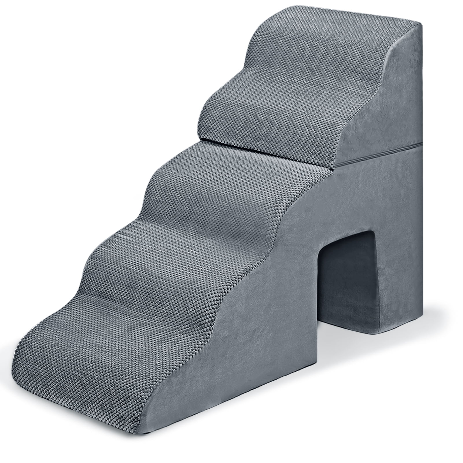 GZCW Dog Stairs Ramp for High Beds and Couch, Pet Steps, Dog Stairs ...