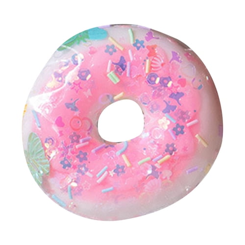GZCW Doughnut Squeeze Toy Stress Relief Donut Pinch Sensory Toy Kids ...