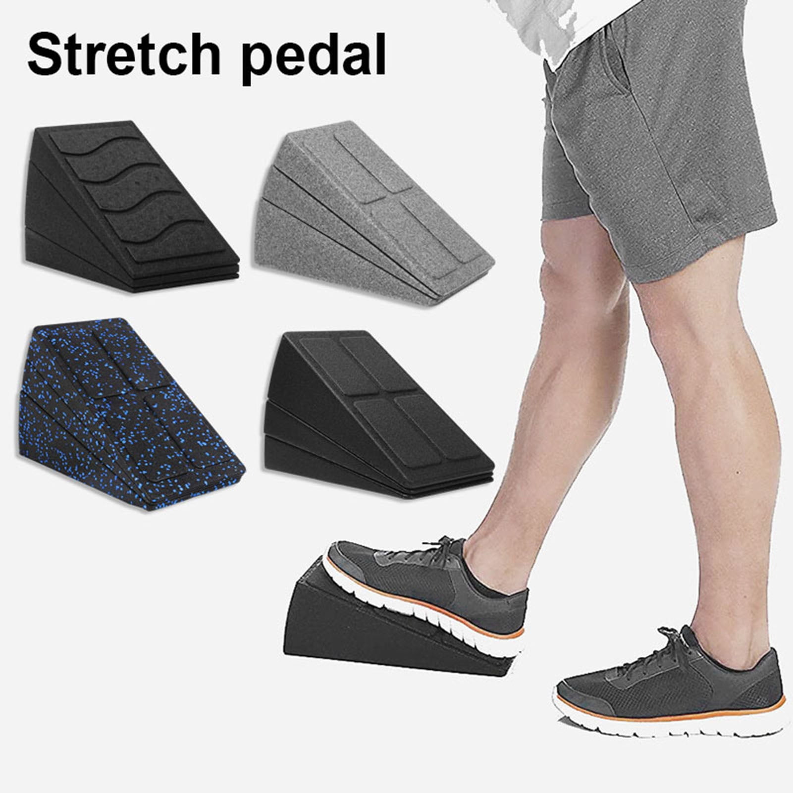 GZCW EPP Calf Stretching Slant Board 5 Angles Adjustable Incline Board ...