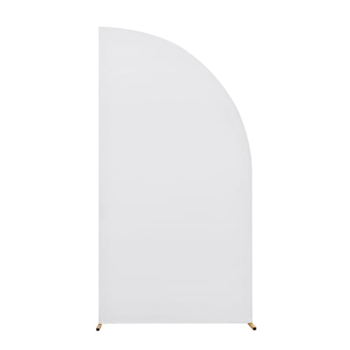 GZCW Half Moon Arch Cover Wedding Backdrop Stand Cover Stretchy Fabric ...