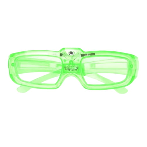 GZCW Kids Glow-in-the-Dark Glasses 3 Light Modes Light-Up Frames ...