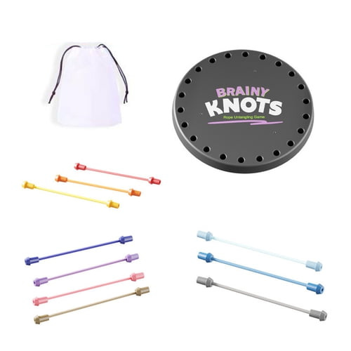 GZCW Kids Rope Untangling Game Logic Thinking Focus Training Rope Board ...