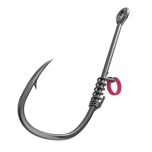 GZCW Live Shrimp Fixing Hook Heavy Duty Carbon Steel Barbed Fishhook ...