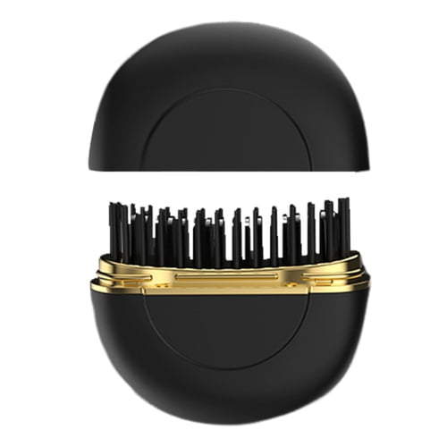 GZCW Mini Cordless Hair Straightener Brush 3 Temp Adjustable Fast ...