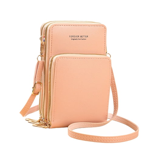 GZCW Mobile Phone Bag with Transparent Screen-touching Window Sling Bag ...