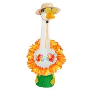 15" Solid Concrete Goose Statue, HANDMADE Dress up goose statue, life ...