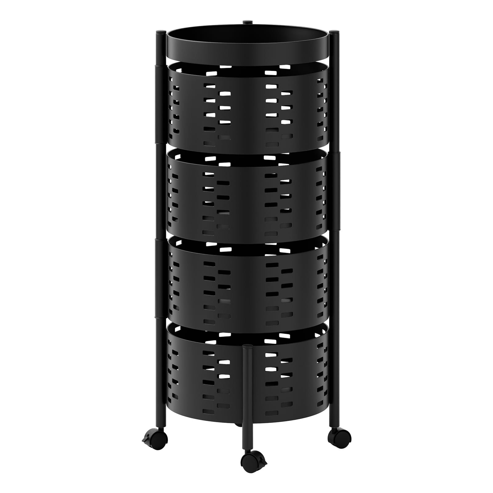GZCW Rotating Trolley, Kitchen Trolley, Rotating Kitchen Storage ...