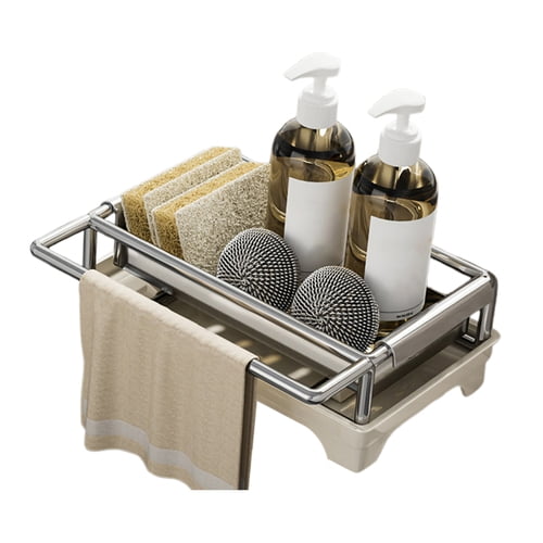 GZCW Sink Caddy Storage Rack Large Capacity Strong Load-bearing ...
