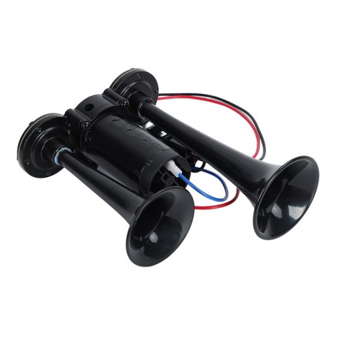GZCW Super Loud Dual Electric Air Horns Kit with Compressor Waterproof ...