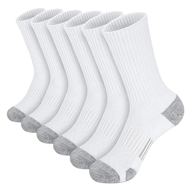 GZEFJRQM Compression Socks Men 5 Pairs Men's Basketball Socks Solid Color Short Socks Golf Socks ...