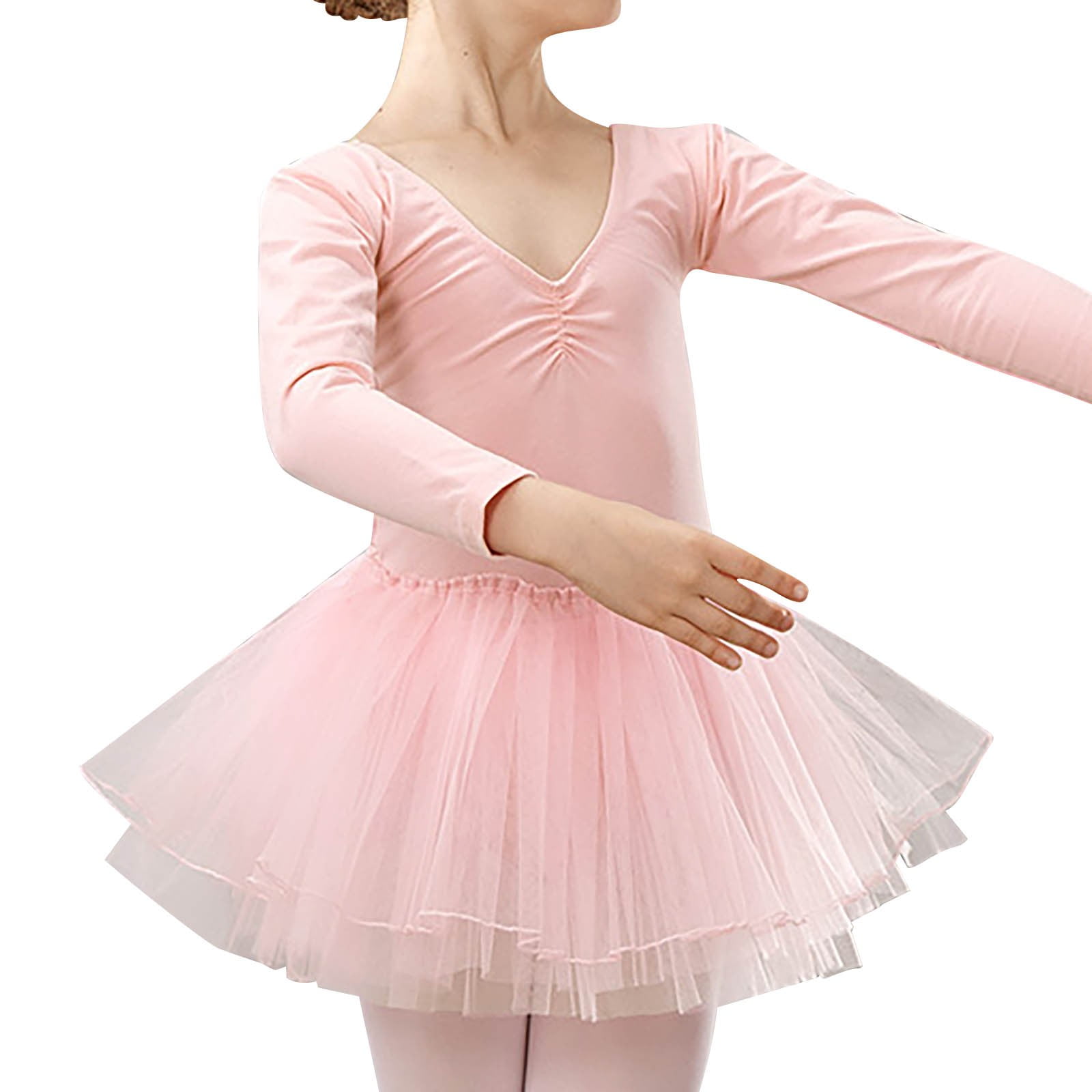 GZEFJRQM Kids Dance Tutu Dress Ballet Leotards for Girls Ballerina ...