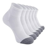 Hanes Cool DRI Men's Ankle Socks with Ventilation, 3-Pairs Black ...