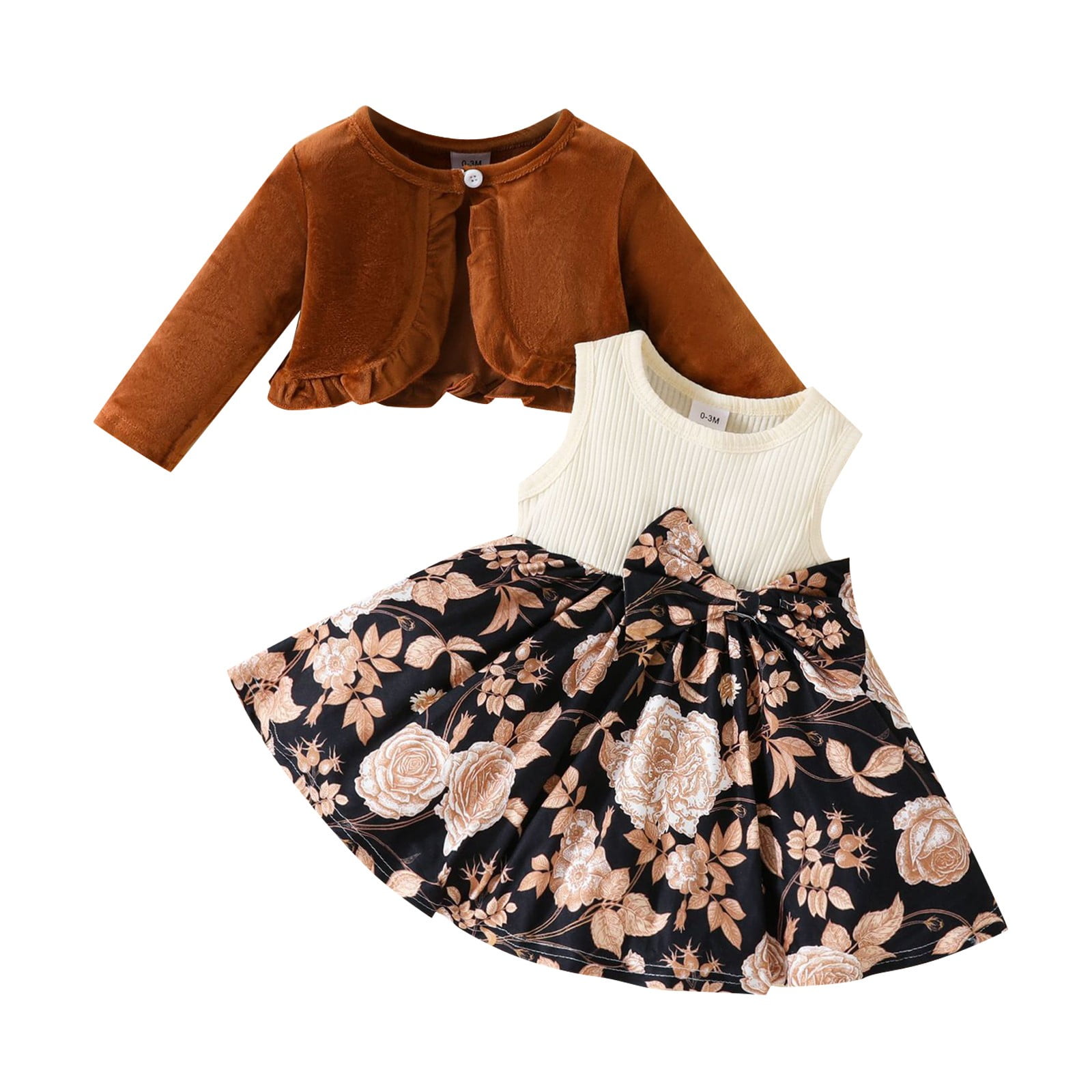 GZEFJRQM Two Piece Outfits Baby Dedication Outfits Boy Teen Girl ...