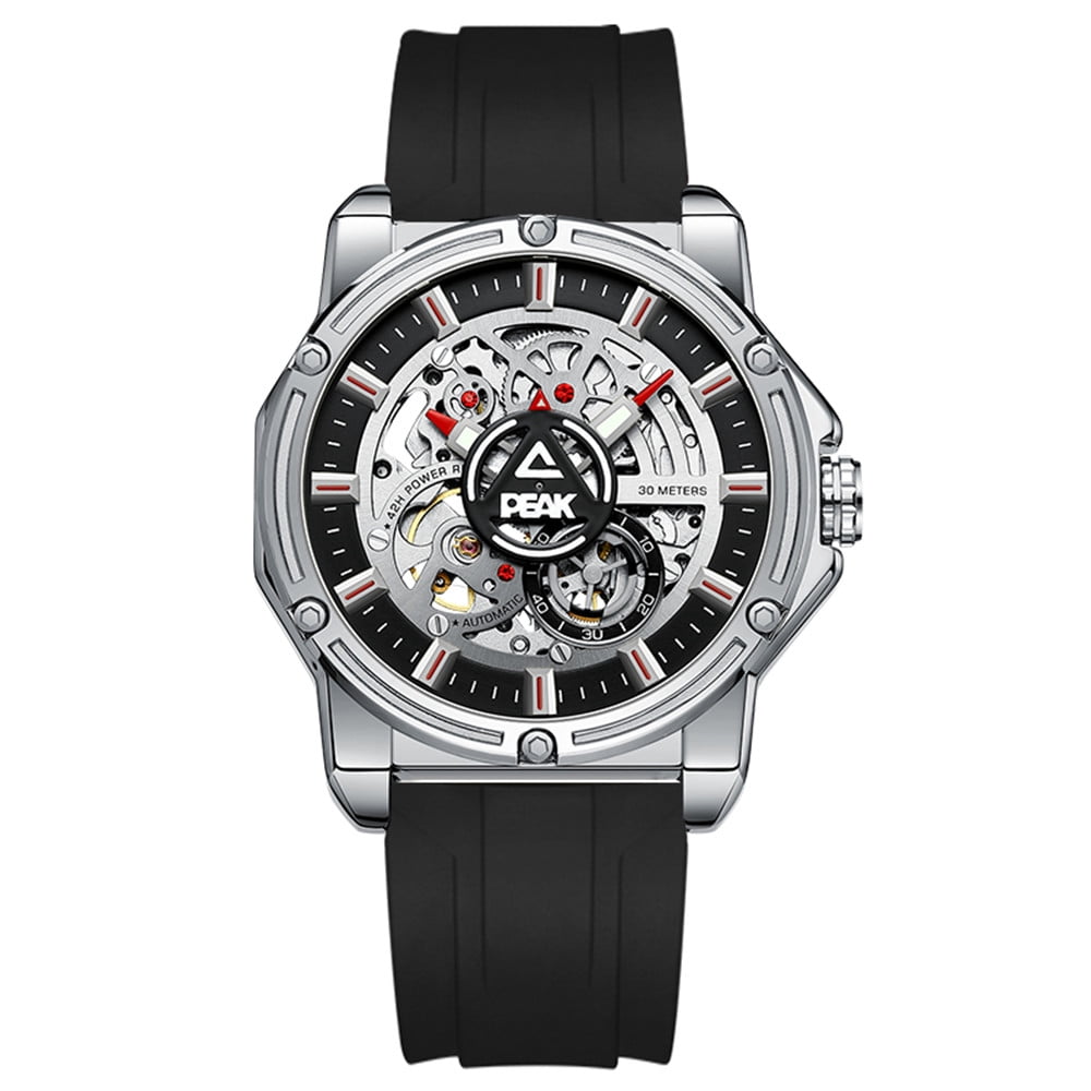 GZFCMY PEAK Vintage Skeleton Automatic Self-Winding Mechanical Movement ...