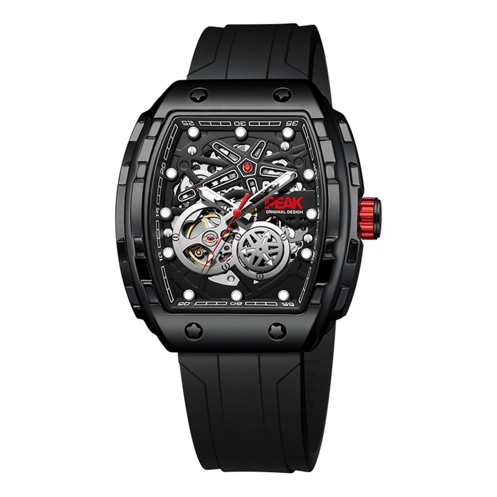 GZFCMY PEAK Vintage Skeleton Automatic Self-Winding Mechanical Movement ...