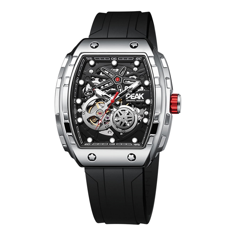 GZFCMY PEAK Vintage Skeleton Automatic Self-Winding Mechanical Movement ...