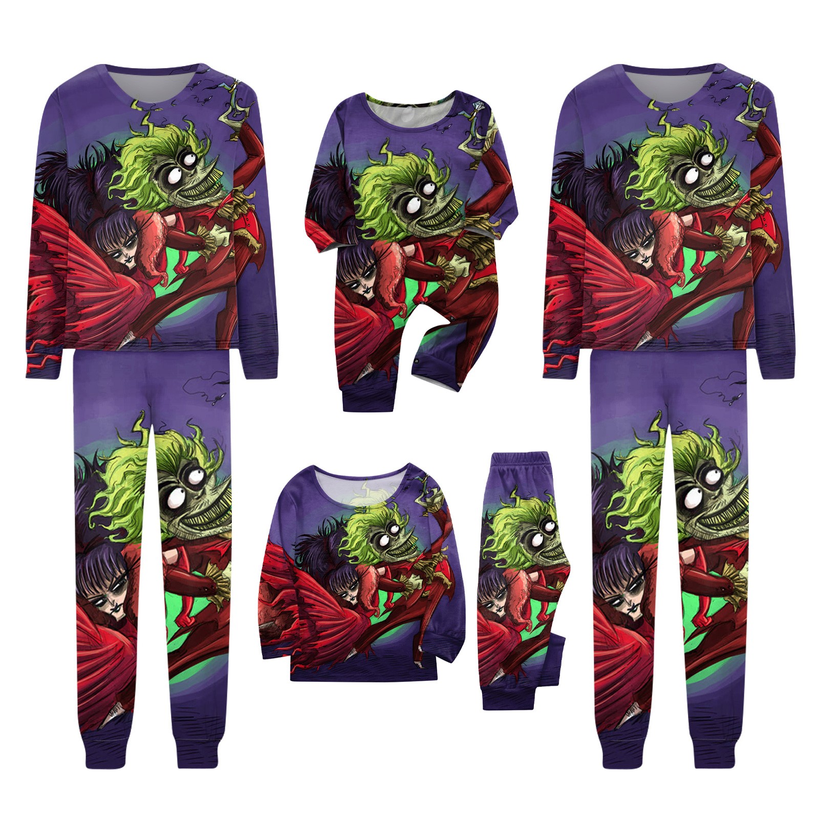 GZGS 2 Piece Christmas Family Set,Beetlejuice Quirky Fashion Christmas ...