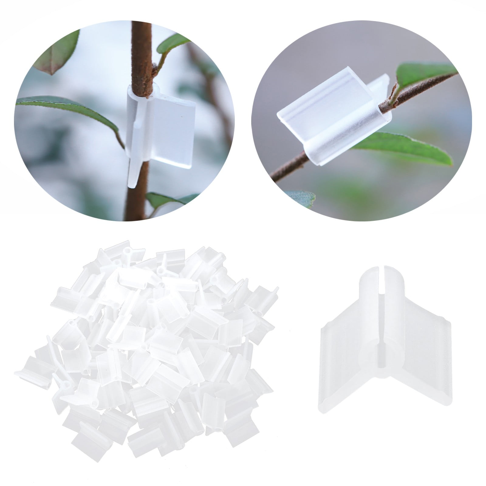 GZHCGSM Clips Seedling Gardening Tools Grafting Plastic PCS Clips Mini ...